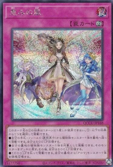 遊戯王 QCCU-JP168 恵みの風 (日本語版 シークレットレア) - REALiZE トレカ&ホビー