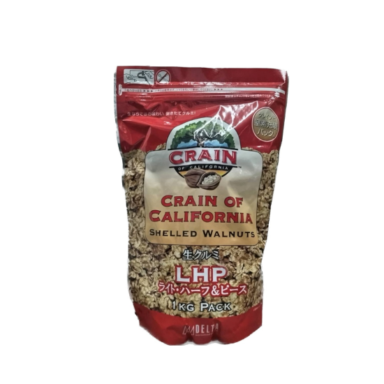 DELTA クルミ LHP 1kg | 殻割後すぐに窒素充填でフレッシュな味と香りが持続 | lecker-lecker（レッカーレッカー）