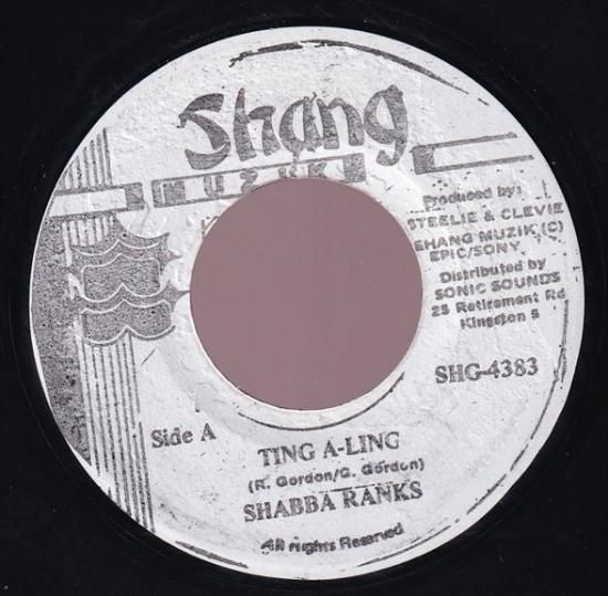 [Gigi Riddim] Shabba Ranks - Ting A Ling - Backyard Record