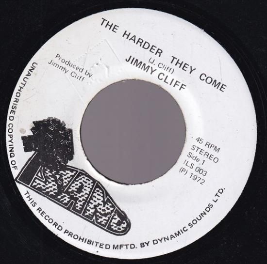 Jimmy Cliff - Harder They Come / Many Rivers To Cross - Backyard Record