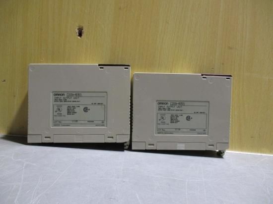 中古 OMRON INPUT OUTPUT UNIT C200H-MD501 2個 - growdesystem